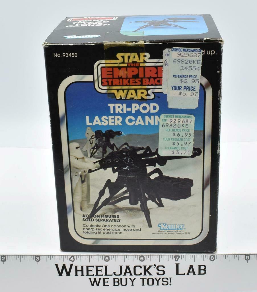 Tri-Pod Laser Cannon 100% Complete W/Box Star Wars ROTJ 1983 Kenner ...