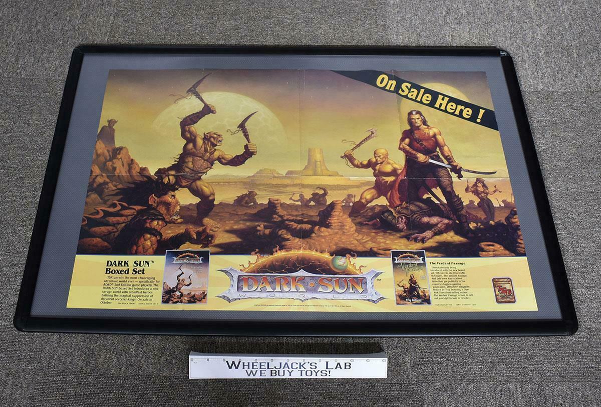 Dark Sun World Poster TSR, Inc 1991 Vintage 31" X 21" Poster ...