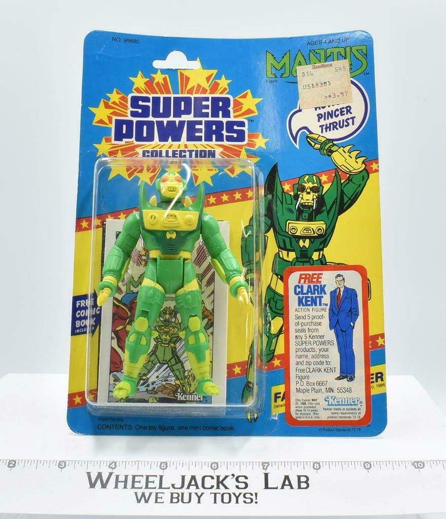 Mantis The Energy Vampire Super Powers 1985 Kenner Vintage Figure NEW ...