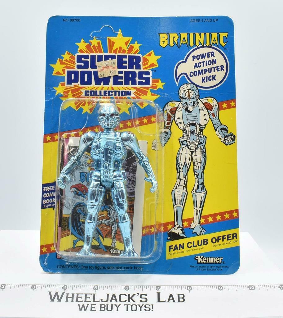 Brainiac Living Computer Super Powers 1985 Kenner Vintage Action Figure ...