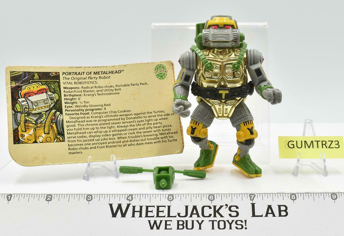 Metalhead Teenage Mutant Ninja Turtles TMNT 1989 Playmates Action ...