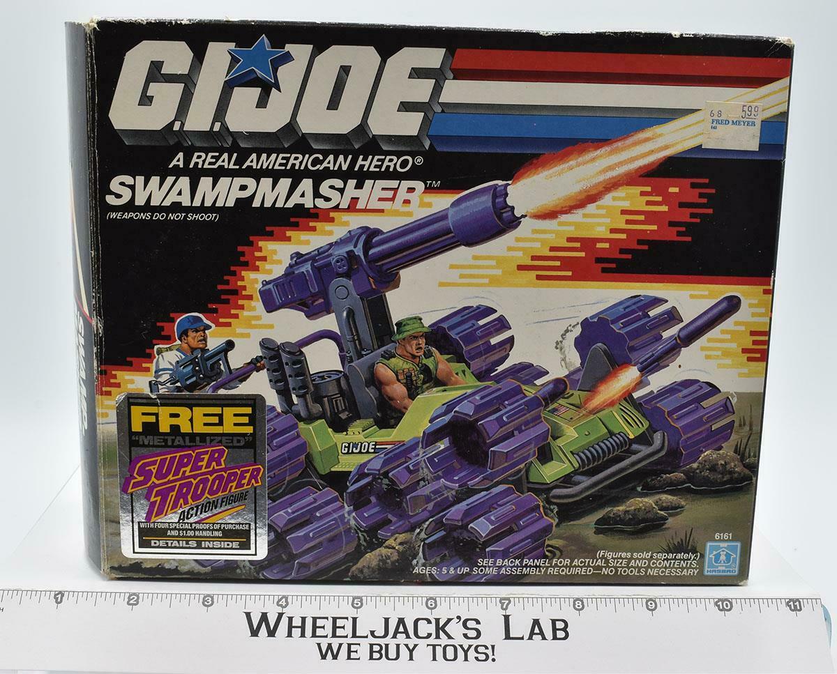Swampmasher Complete W/ Box 1988 GI Joe Vintage Action Figure Vehicle ...