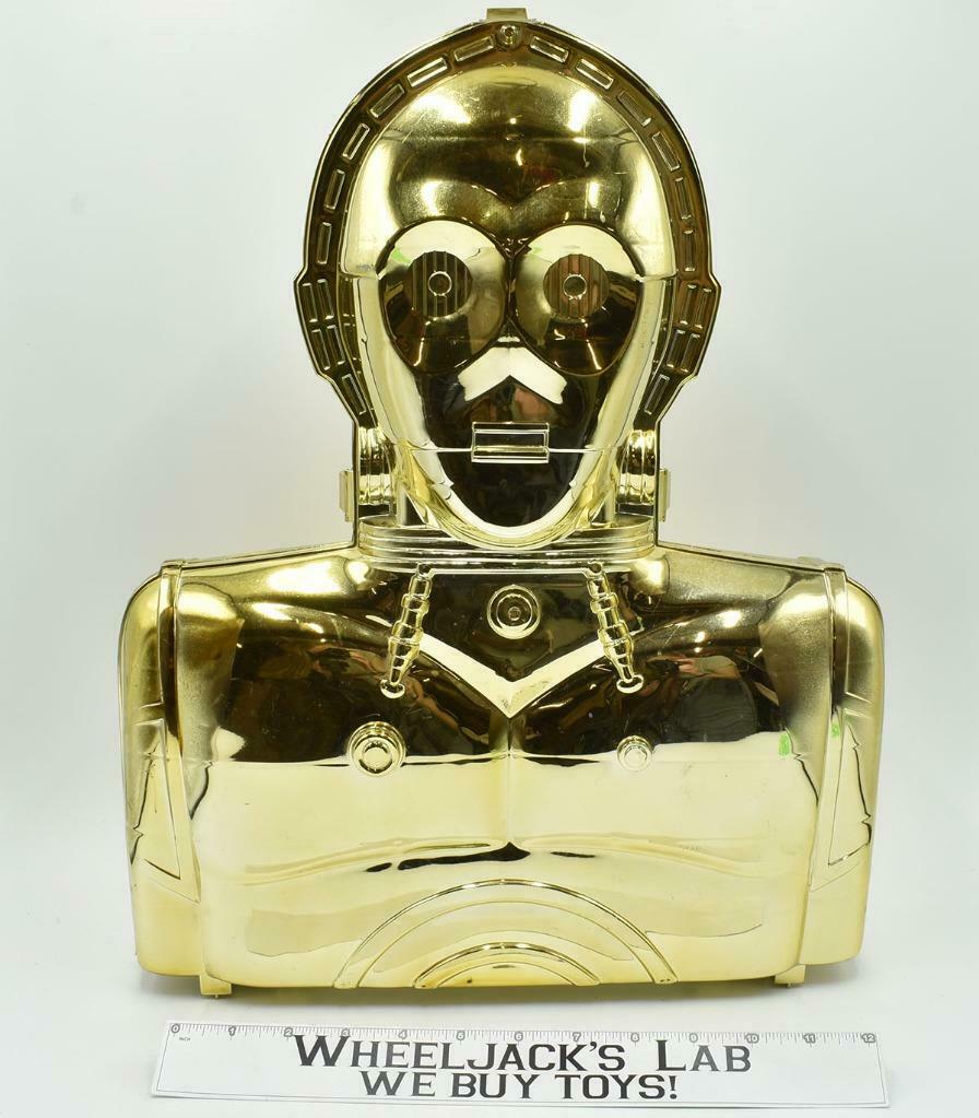 C-3PO Gold Action Figure Storage Case 1983 ROTJ Kenner Star Wars ...