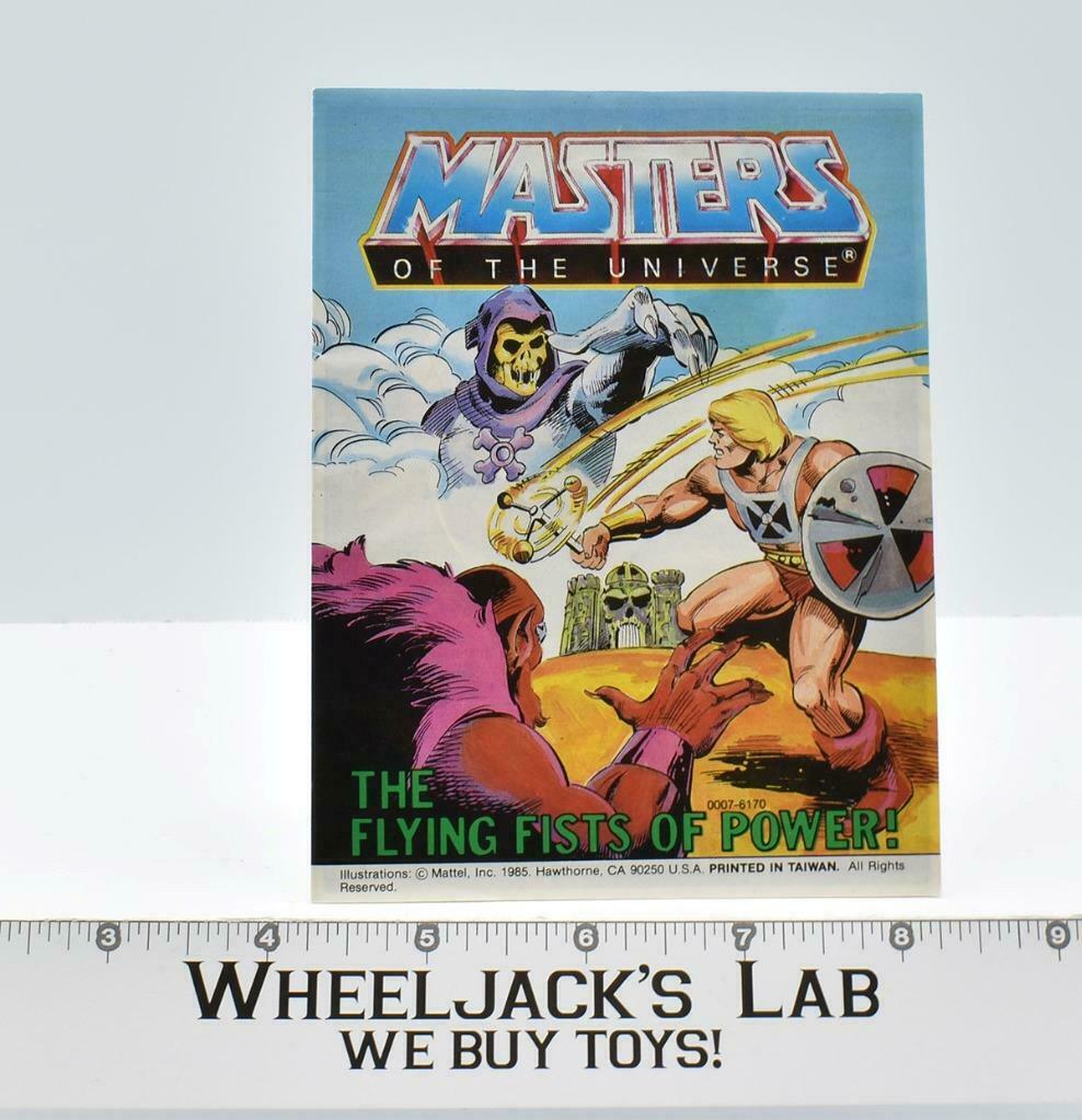 The Flying Fists of Power! Mini Comic Book MOTU Masters of the Universe ...