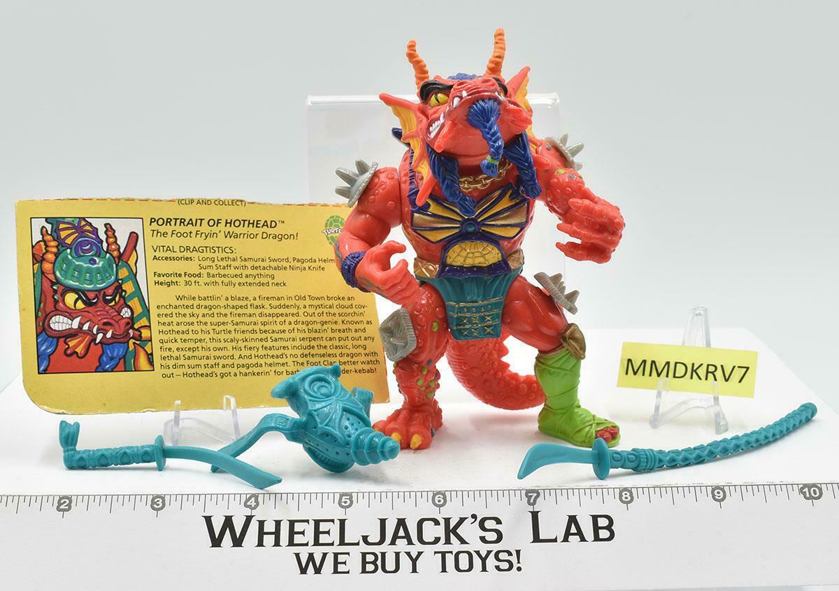 Hothead Complete Teenage Mutant Ninja Turtle TMNT 1992 Playmates Action ...