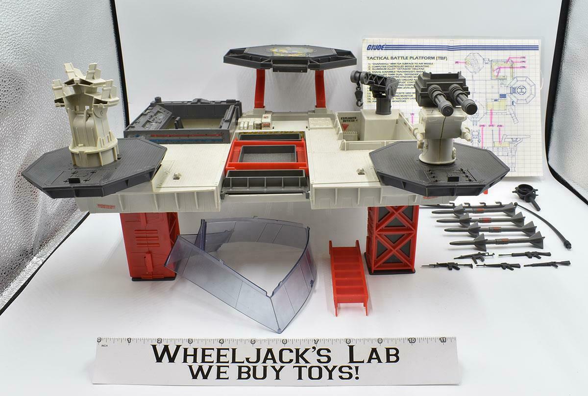 Tactical Battle Platform 100% Complete GI Joe NO REPRO 1985 Vintage ...