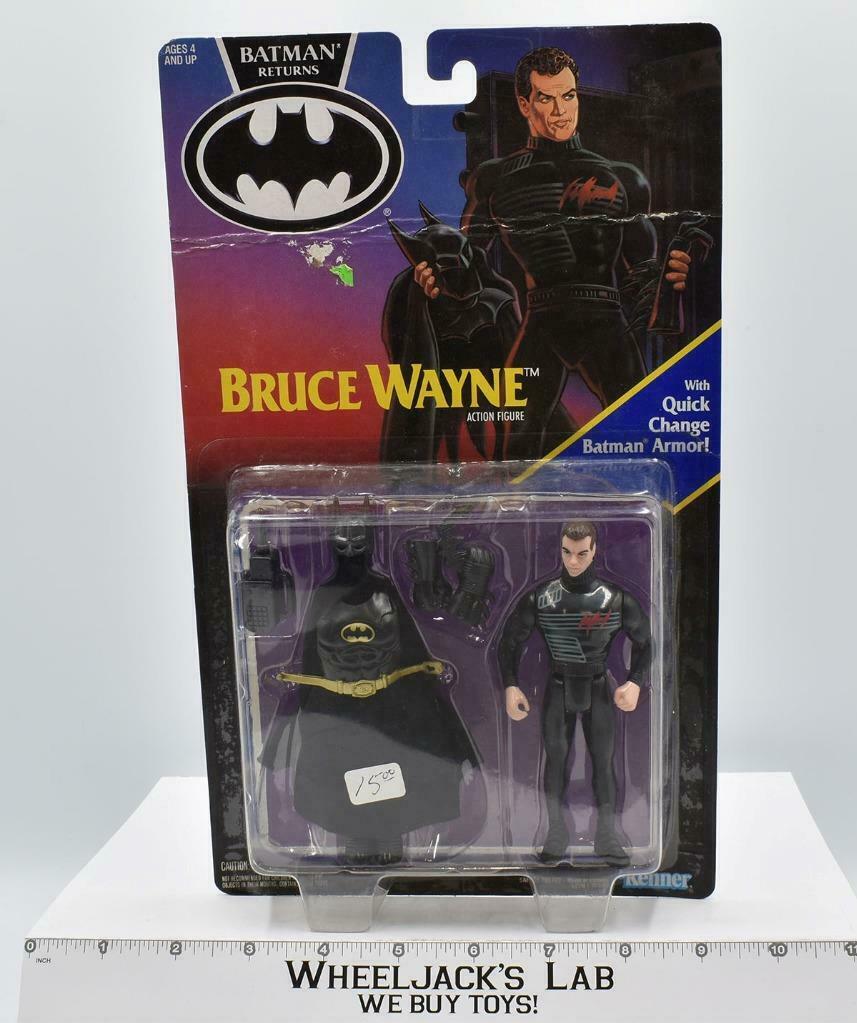 Bruce Wayne W/Quick Change Armor MOSC NEW Batman Kenner 1991 Action ...