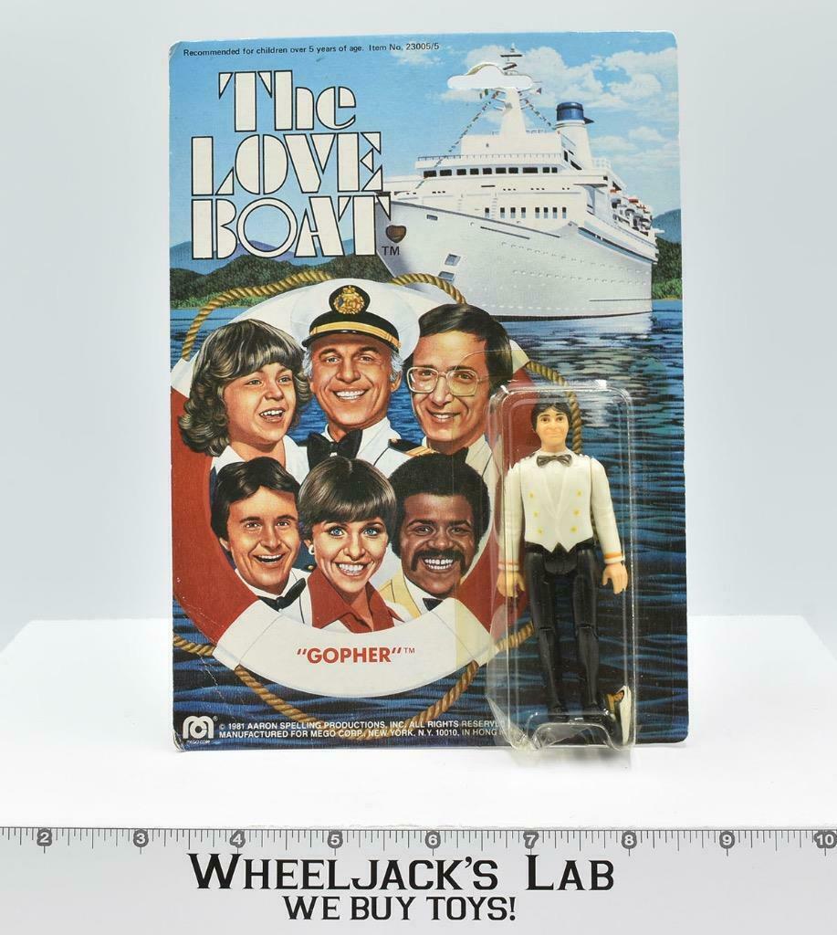 Gopher 3.75" The Love Boat 1981 Vintage NEW Action Figure - Wheeljack's Lab