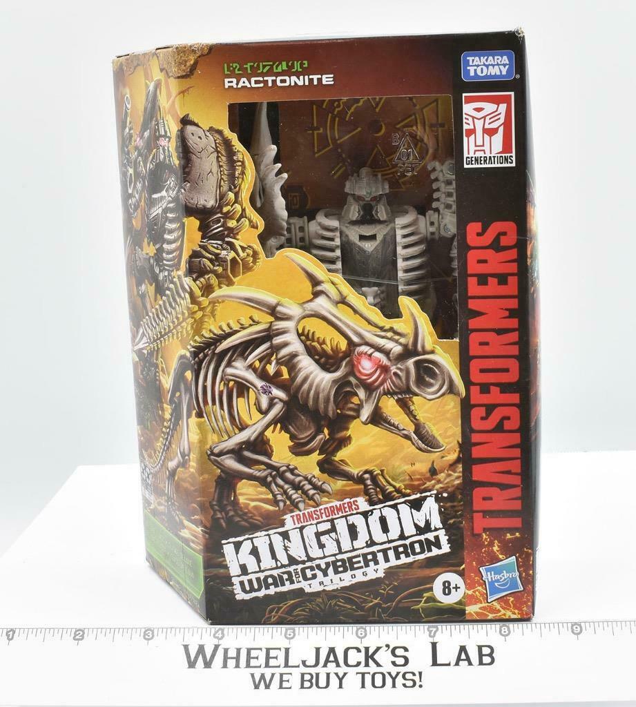 Ractonite Deluxe Kingdom WFC Generations Transformers Hasbro 2020 MISB ...