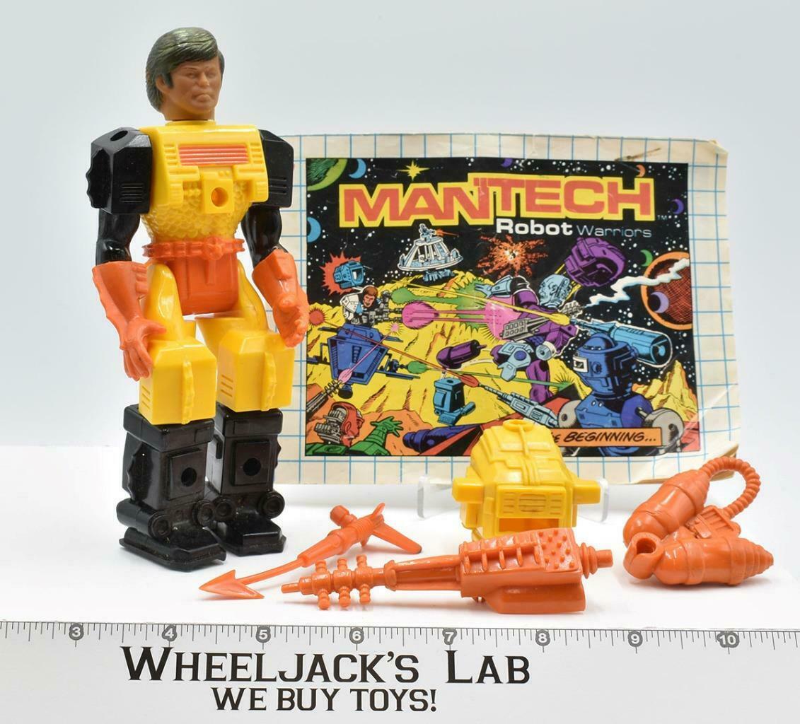 Aquatech Robot Warrior Mantech 1983 Remco Vintage 7" Action Figure ...