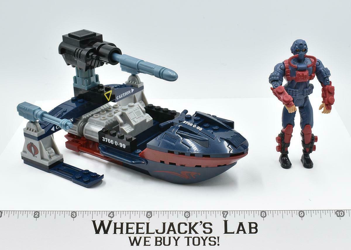 Cobra Moray & Cobra Moccasin BTR G.I. Joe Built To Rule Complete Hasbro ...