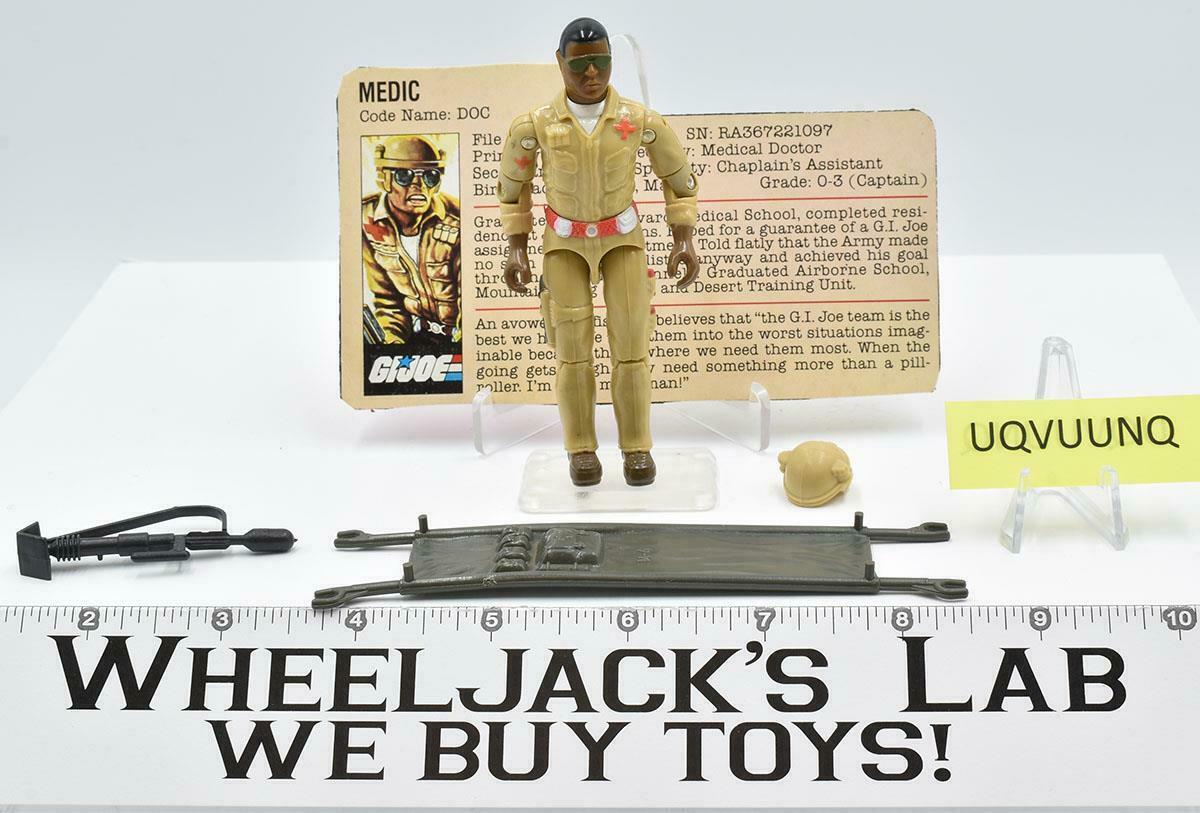 Doc V1 100% Complete GI Joe 1983 Vintage Hasbro Action Figure ...