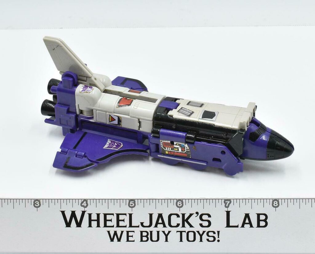 Astrotrain 1985 G1 Transformers Space Shuttle Action Figure Vintage ...
