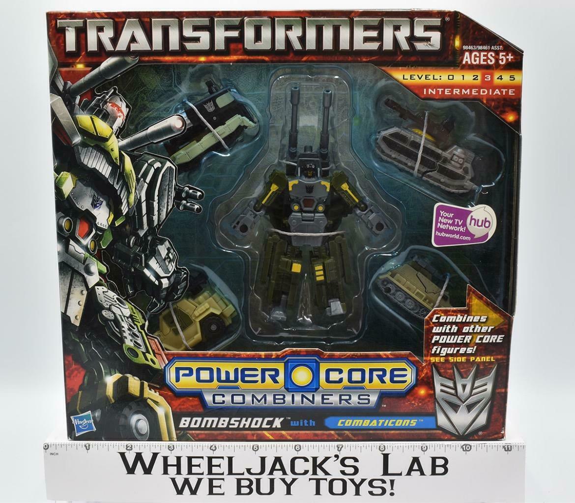 Bombshock & Combaticons Power Core Combiners Transformers Hasbro 2009 ...