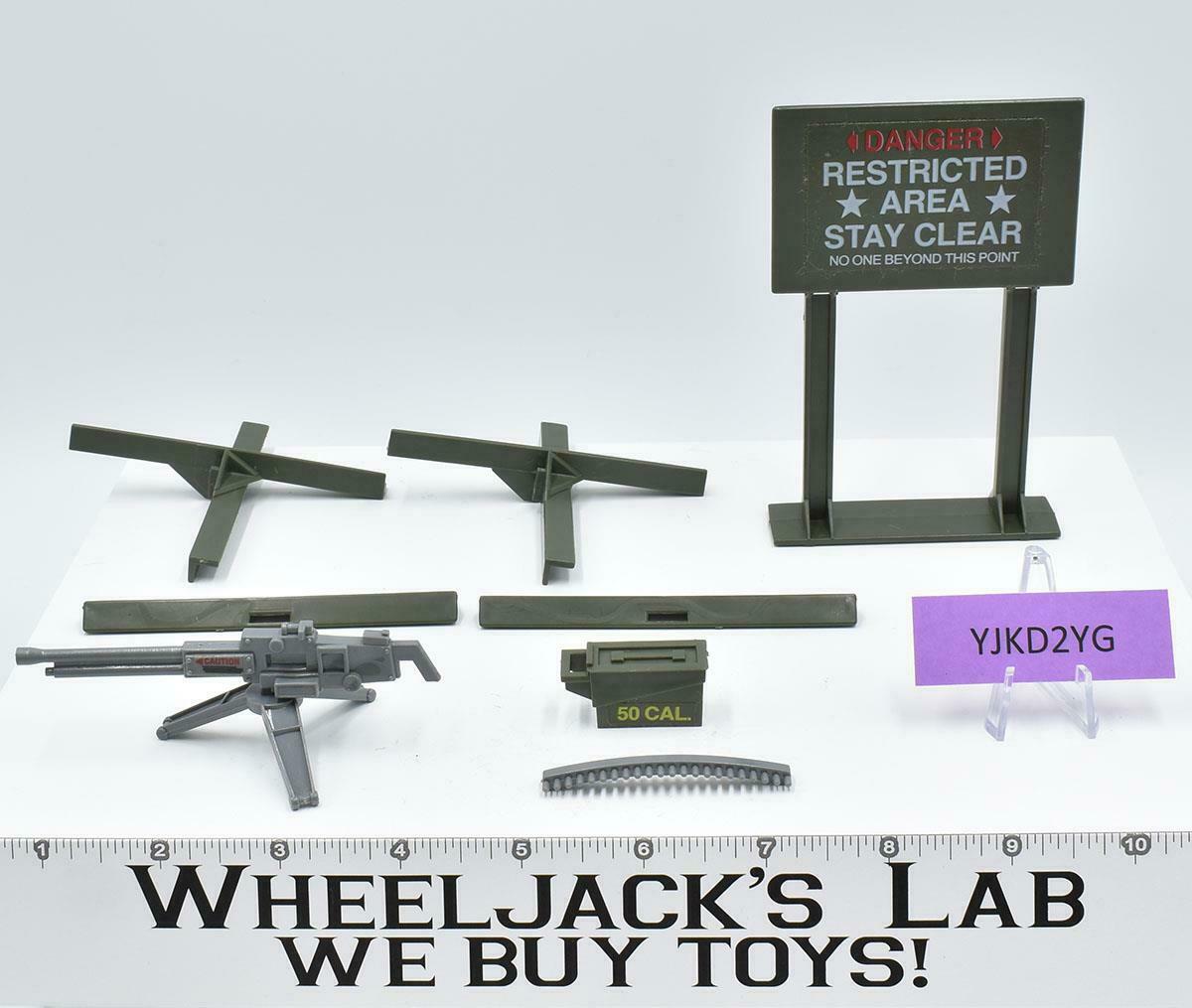 Machine Gun Defense Unit 1984 GI Joe Hasbro Vintage Action Figure ...