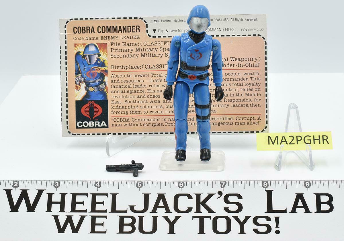 Cobra Commander Mickey Mouse V1 100% Complete GI Joe Vintage Hasbro 1982 - Wheeljack's Lab