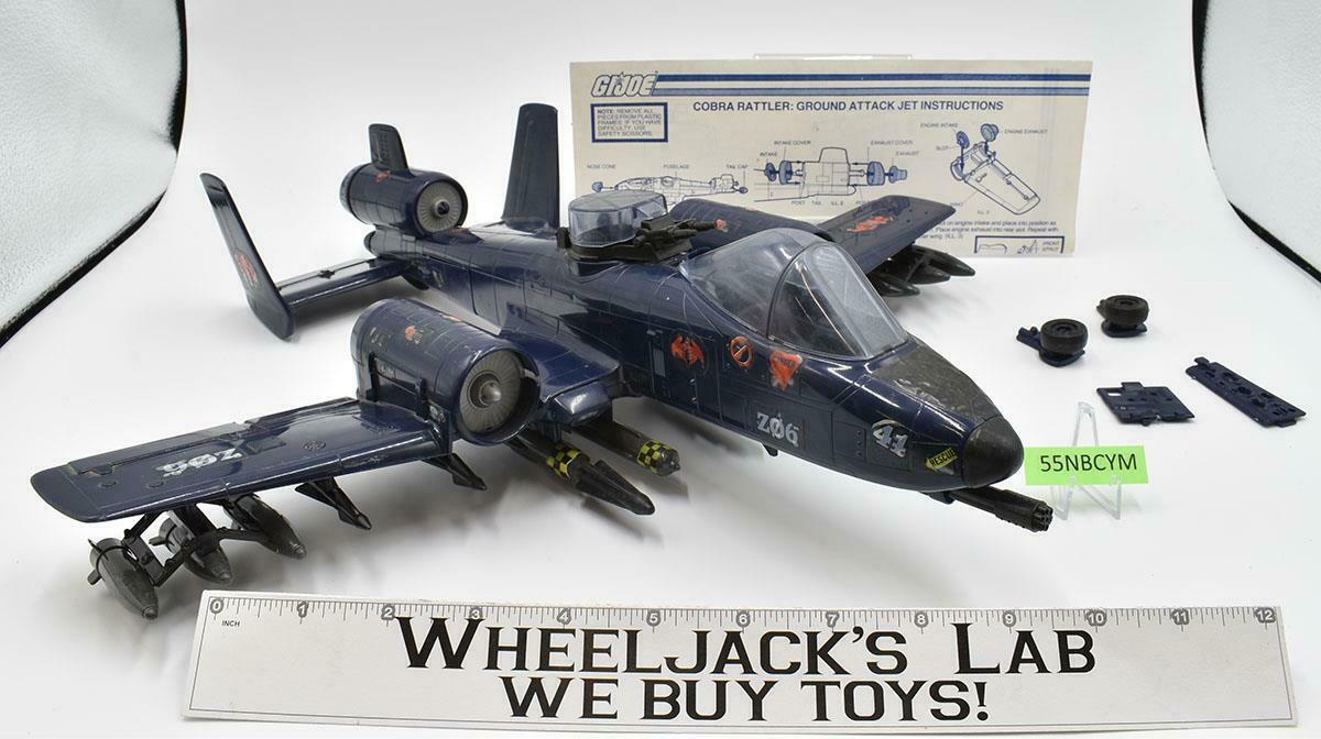 Cobra Rattler 100% Complete 1984 G.I. Joe Hasbro Vintage Action Figure ...