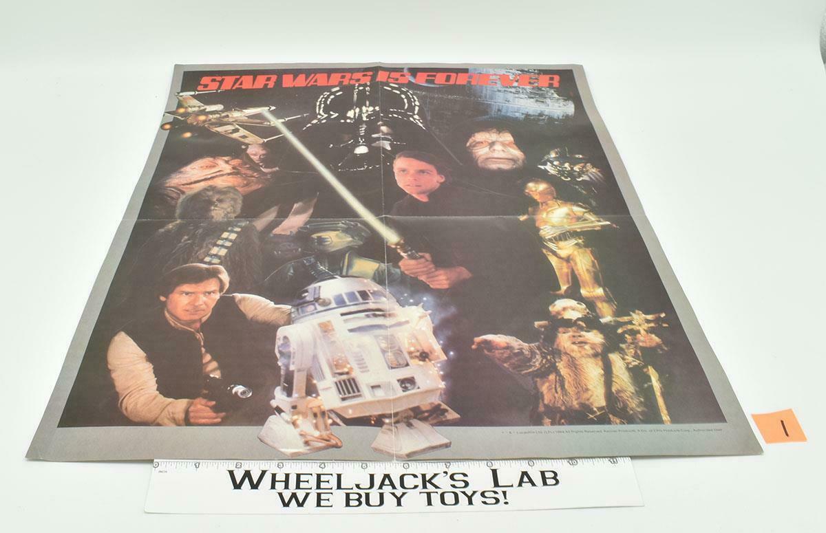 Star Wars is Forever 2 Sided Poster #1 Star Wars ROTJ 1984 Kenner 18 x ...