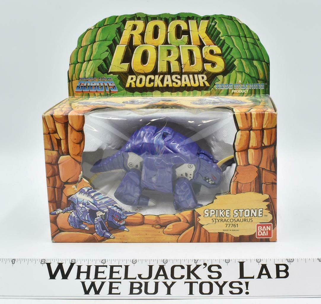 Spike Stone Rockasaur European Rock Lords GOBOTS 1986 Bandai Action ...