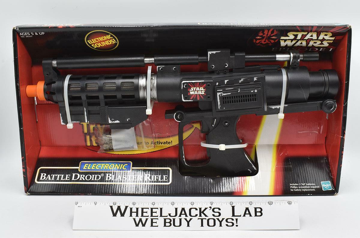 Battle Droid Blaster Rifle MISB 1998 Stars Wars Episode 1 Hasbro Toy ...