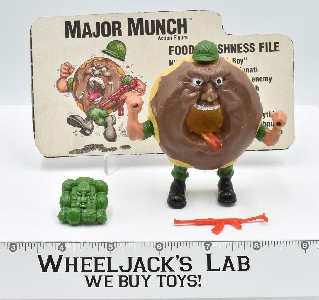 Major Munch W/Card Food Fighters 1988 Mattel Vintage Action Figure ...