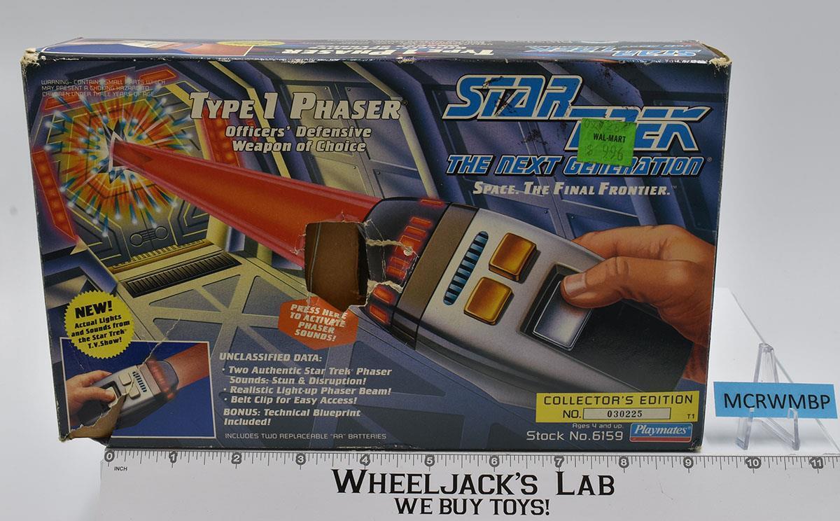 Type 1 Phaser Star Trek Next Generation 1994 Playmates Action Figure ...