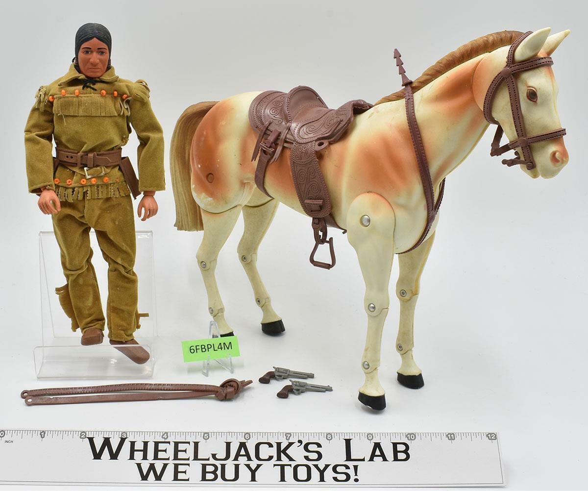 Tonto 10" & Pinto Lone Ranger 1981 Gabriel Toys Vintage Action Figure ...