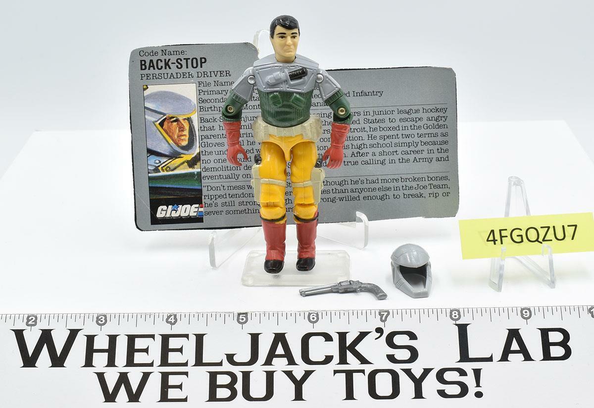 Back-Stop V1 100% Complete 1987 GI Joe ARAH Vintage Hasbro Action ...
