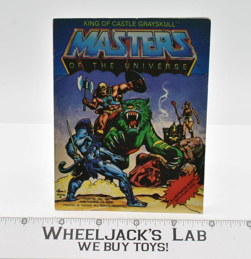 King of Castle Grayskull Mini Comic 1981 He-Man Masters of the Universe ...