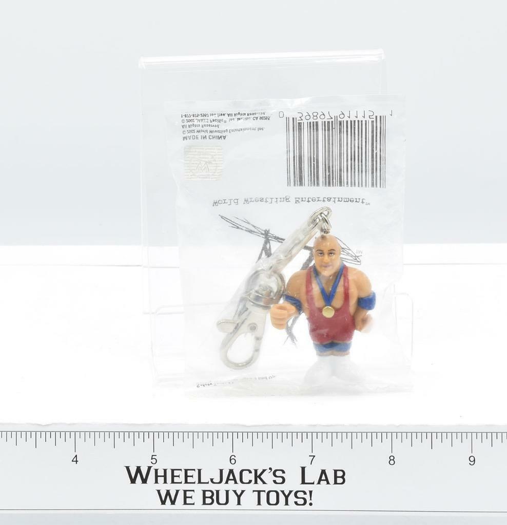 Kurt Angle Keychain WWE 2002 Jakks Pacific NIP - Wheeljack's Lab