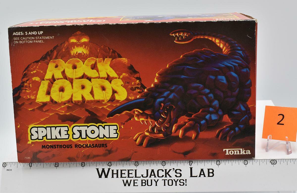Stone Spike #2 Rockasaur Rock Lords 1986 Tonka Vintage Action Figure ...
