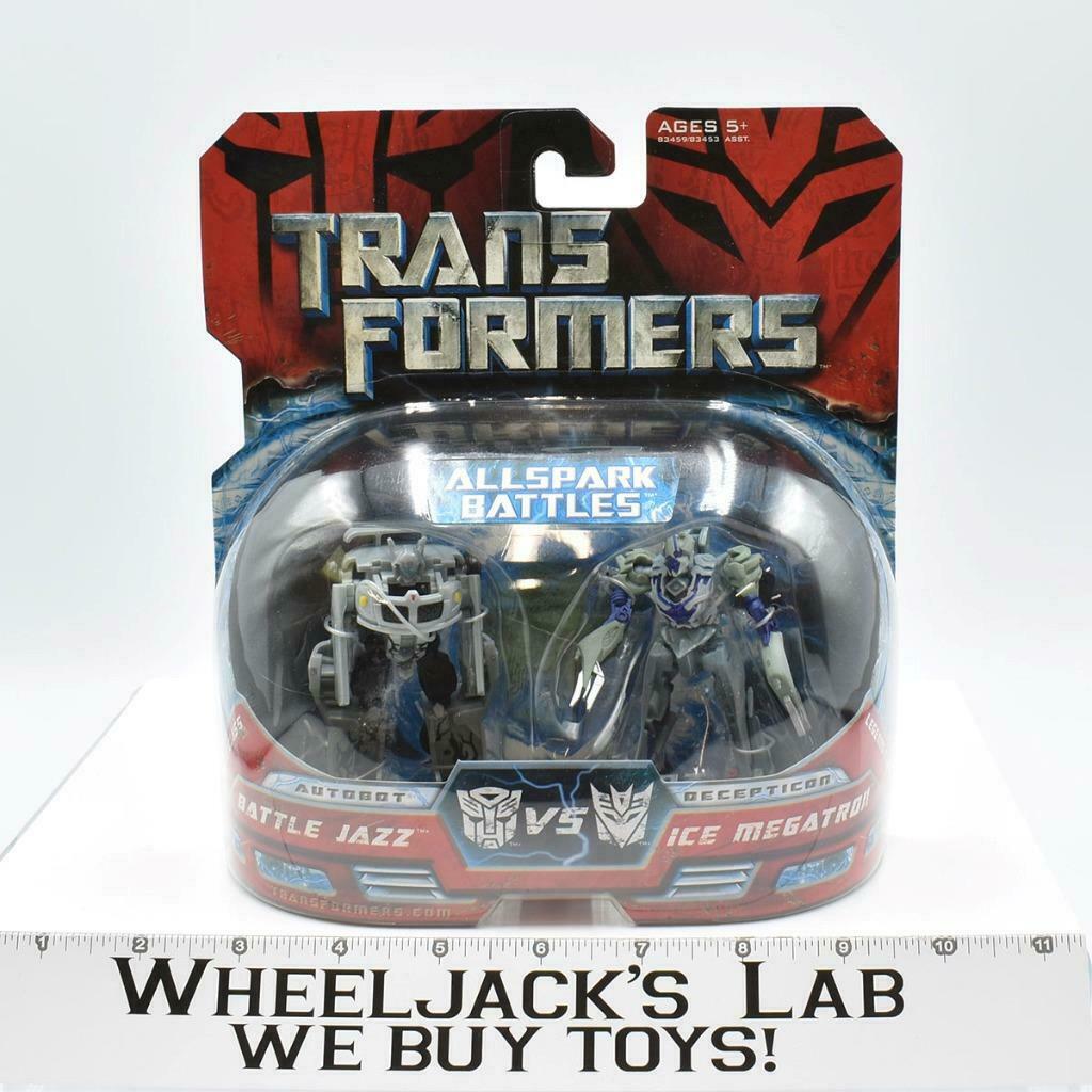 Battle Jazz vs Ice Megatron Transformers Allspark Battles 2007 Hasbro ...