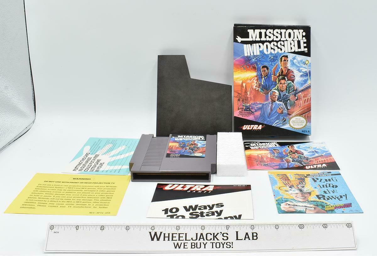 Mission Impossible Nintendo NES 1990 Ultra Games Video Game - Wheeljack ...