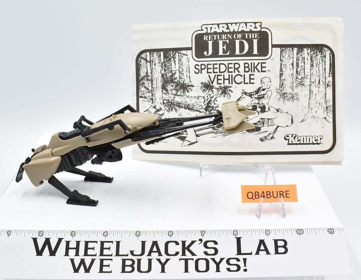 Speeder Bike 100% Complete Star Wars ROTJ Return of the Jedi 1983 Vintage - Wheeljack's Lab