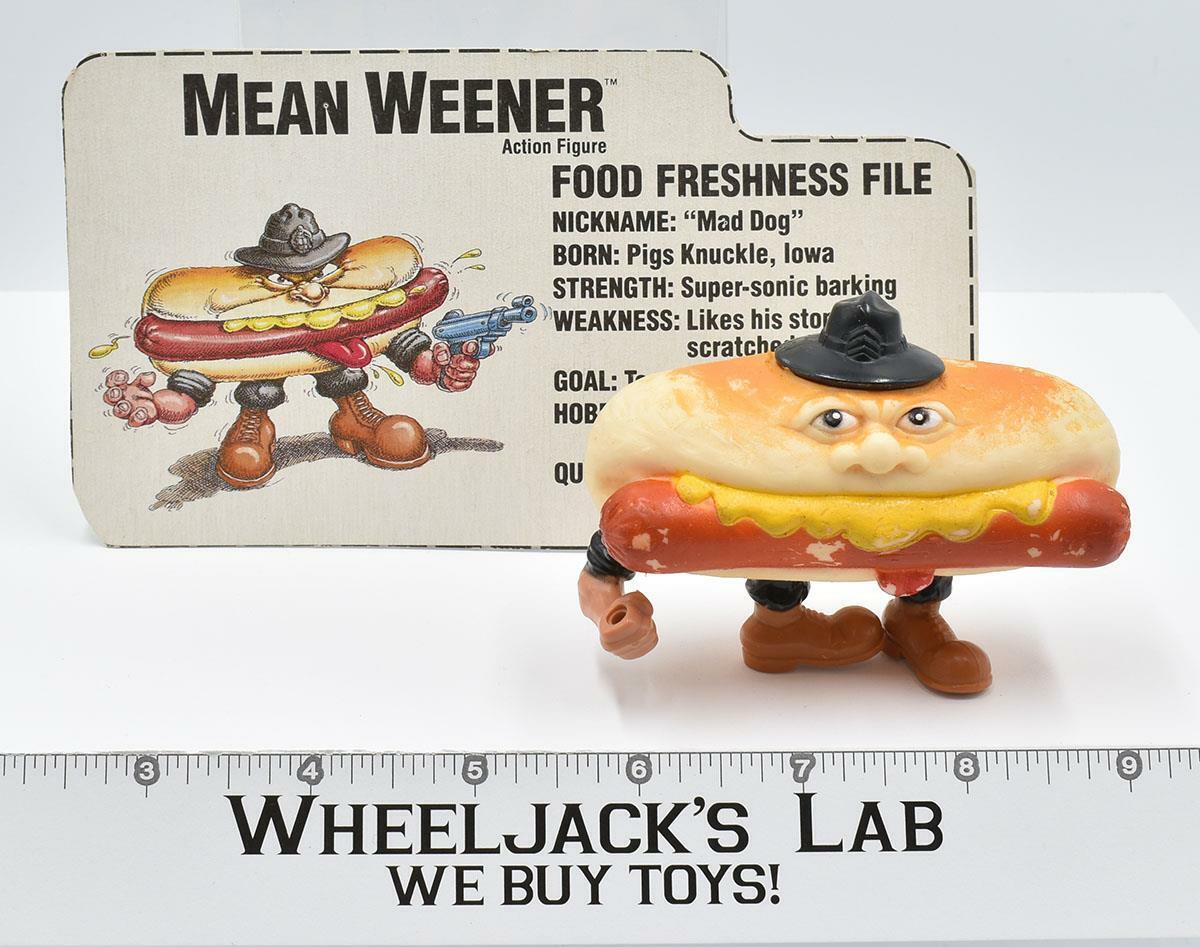 Mean Weener W/Card Food Fighters 1988 Mattel Vintage Action Figure ...
