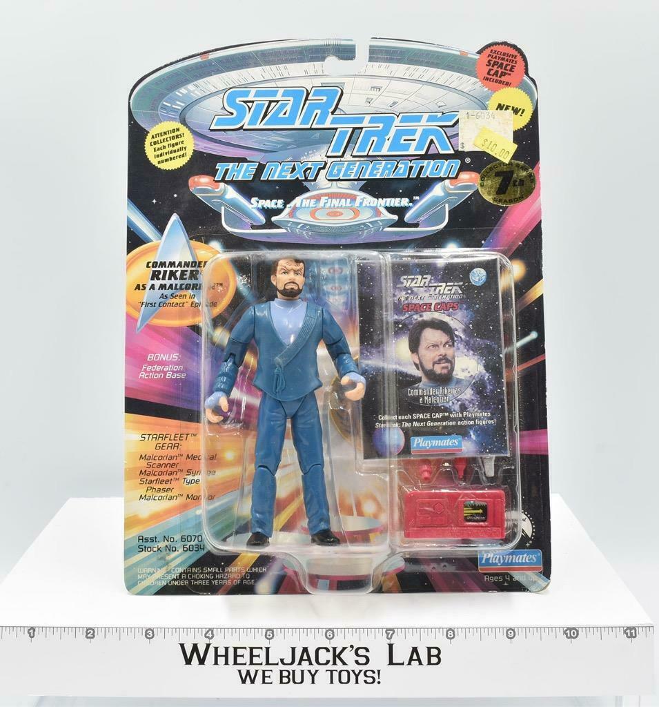 Commander Riker Star Trek The Next Generation Playmates 1994 Figure NEW ...