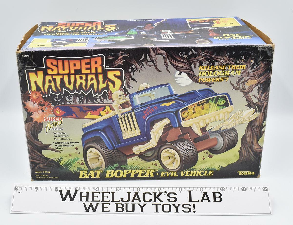Bat Bopper 100% Complete W/Box Super Naturals 1987 Tonka Action Figure ...