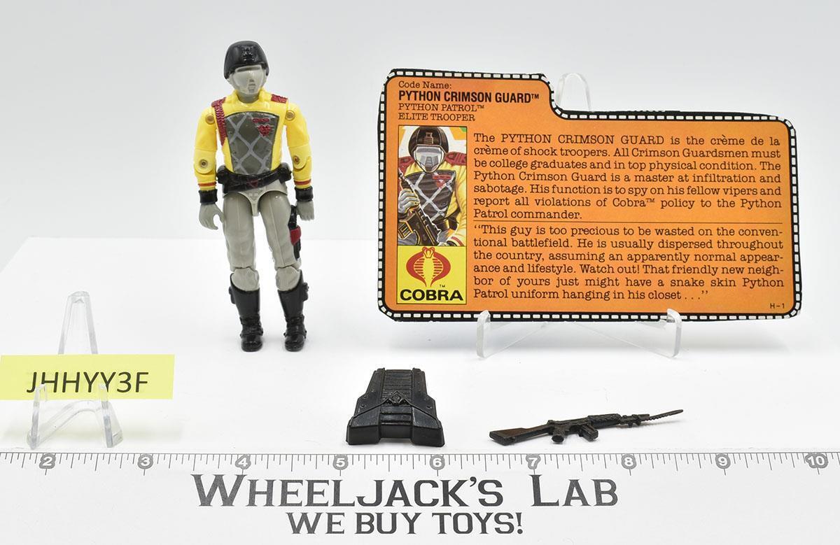 Python Patrol Elite Trooper 100% Complete G.I. Joe 2008 Hasbro Action ...