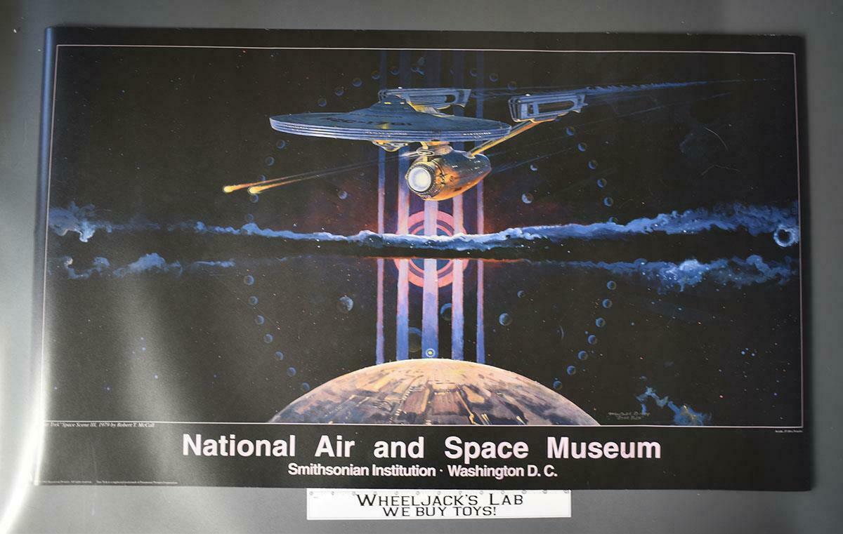 Air & Space Museum Smithsonian Institution Star Trek Poster 37" x 39 ...