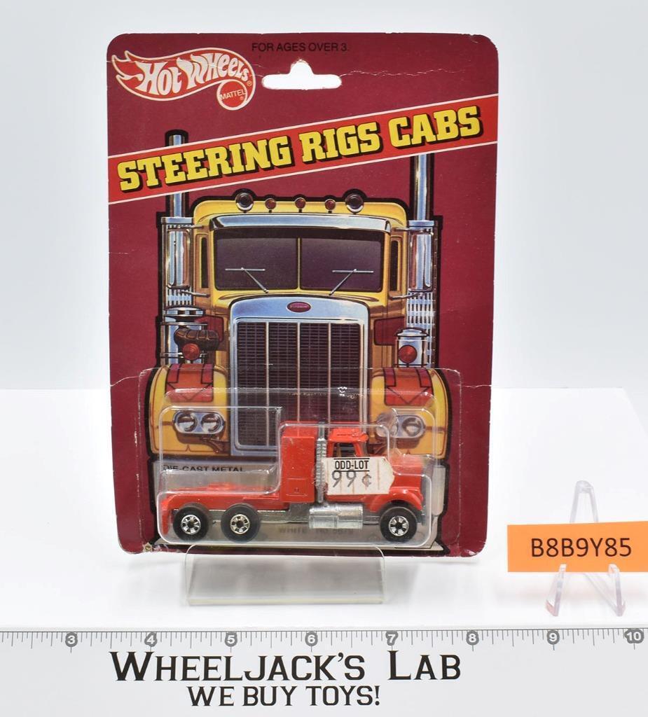 White #5679 Steering Rigs Cabs Red Hot Wheels 1982 Mattel MOSC NEW ...
