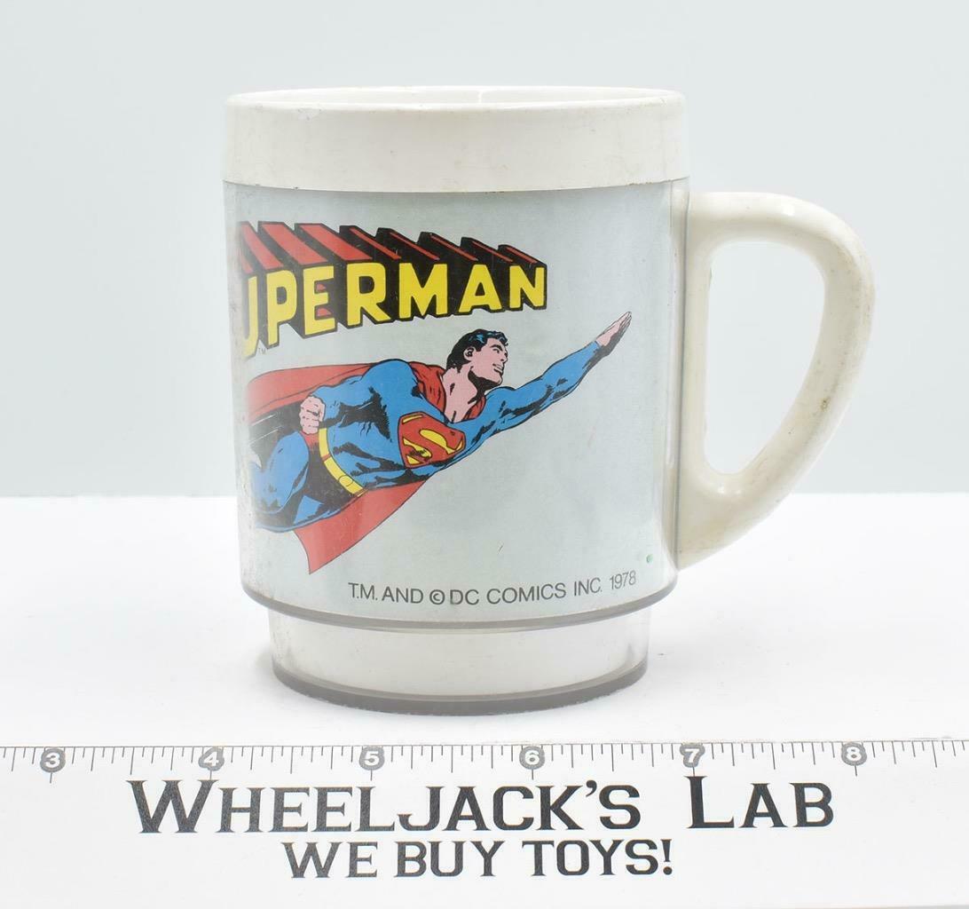 Superman Coffee Mug DC Comics Vintage 1978 Dawn Plastic Mug - Wheeljack ...