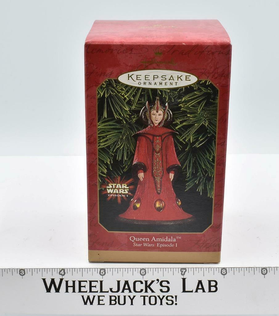 Queen Amidala Wars Hallmark Keepsake Christmas Ornament 1999 MIB ...