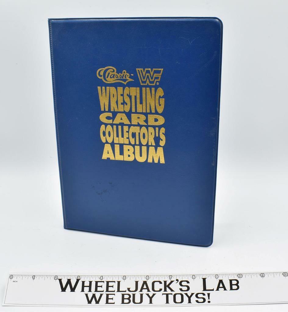 1990 Classic WWF Wrestling COMPLETE SET/ALBUM 145 Cards & 5 PURPLE ...