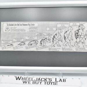 Teenage Mutant Ninja Turtles Mutations Chart Raphael Playmates 1992 ...