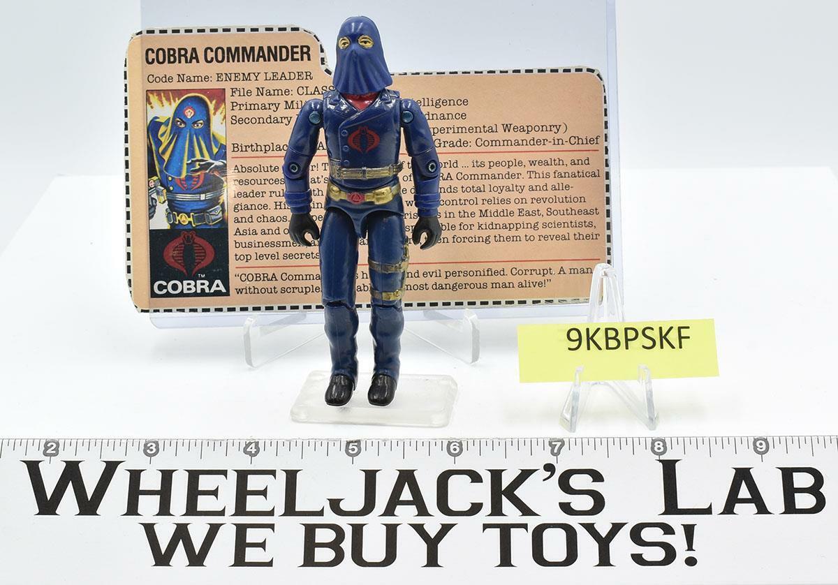 Cobra Commander V2 GI Joe Vintage Hasbro 1984 Action Figure - Wheeljack ...