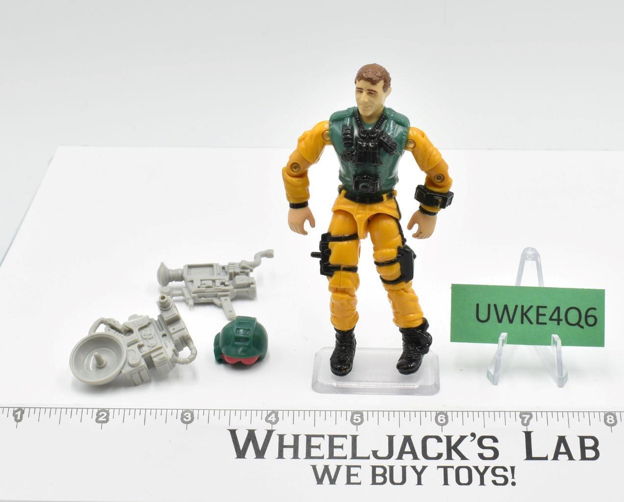 Scoop V1 G.I. Joe ARAH 1989 Hasbro Vintage Action Figure - Wheeljack's Lab