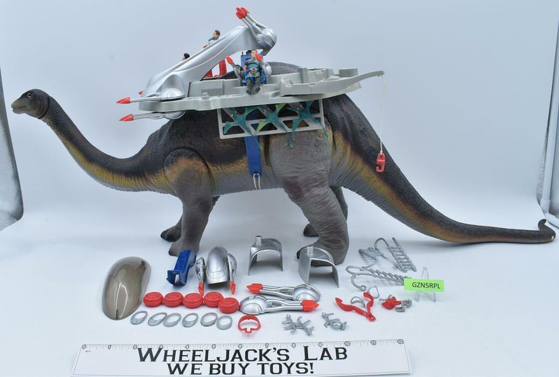Brontosaurus 100% Complete Dino Riders 1989 Tyco Toys Vintage Action ...