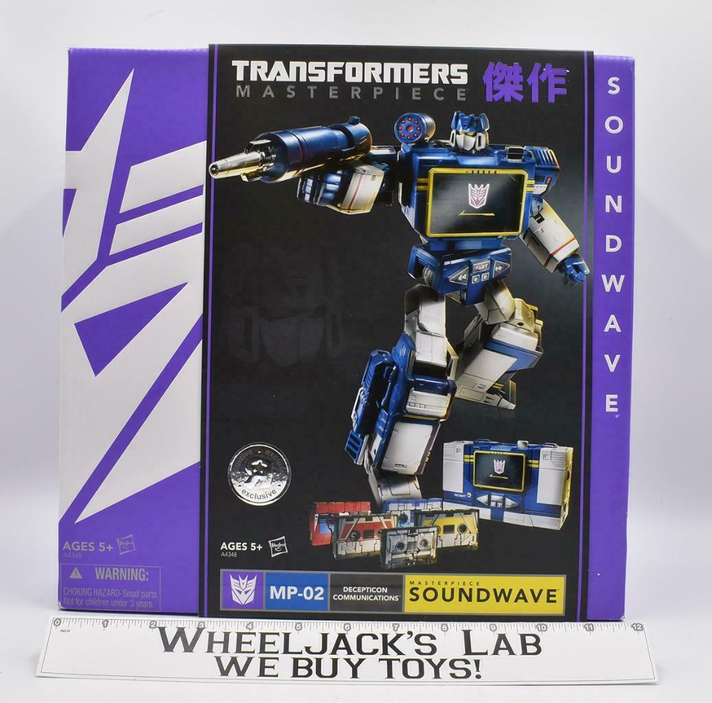 MP-02 Soundwave MISB NEW Transformers Masterpiece Hasbro 2013 Action ...