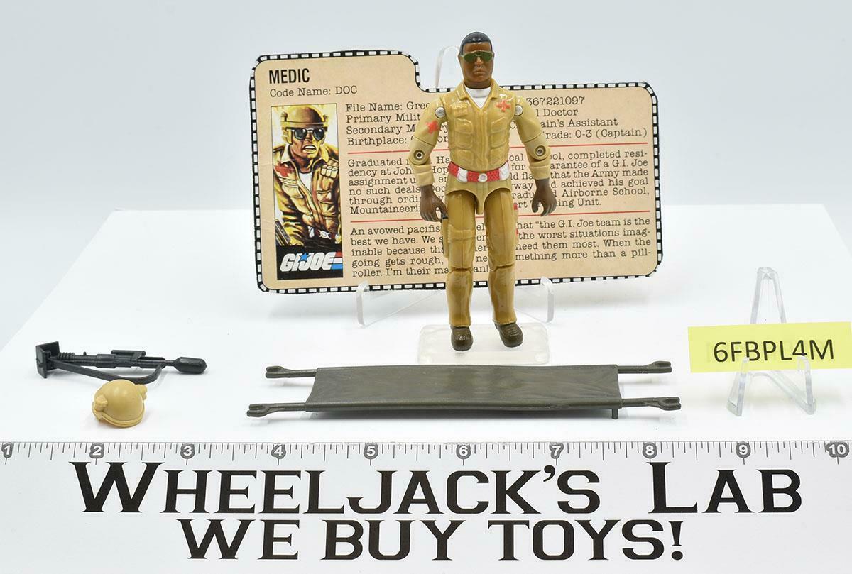 Doc V1 100% Complete GI Joe 1983 Vintage Hasbro Action Figure ...