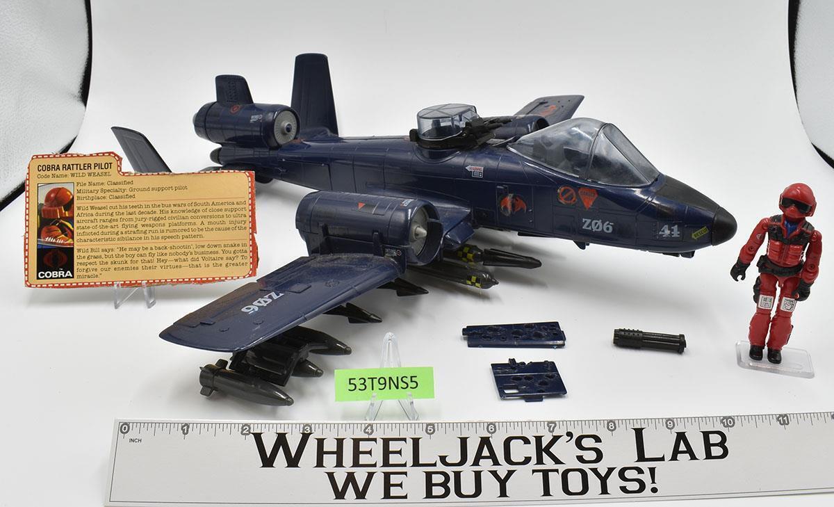 Cobra Rattler W/ Driver 100% Complete G.I. Joe 1984 Hasbro Vintage ...